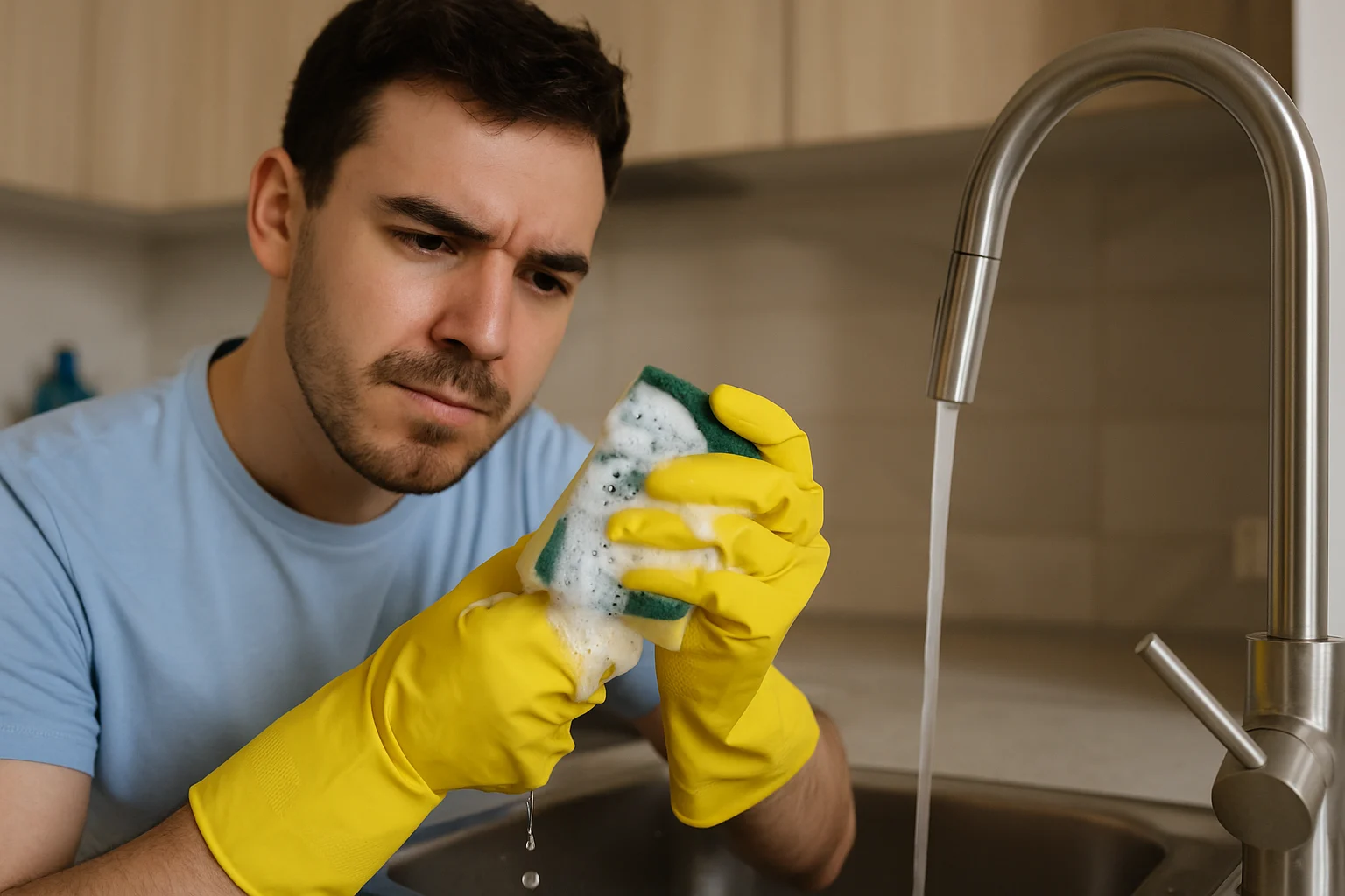 Como evitar bactérias na esponja de louça com limpeza correta - Tribuna ...