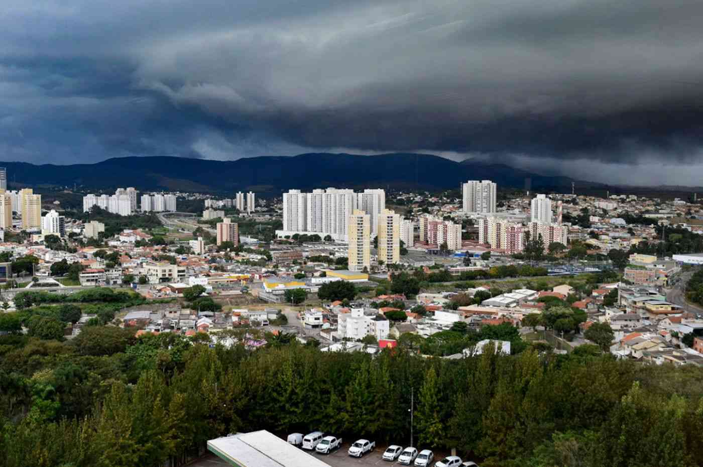 Previsão de chuva para o final de semana em Jundiaí